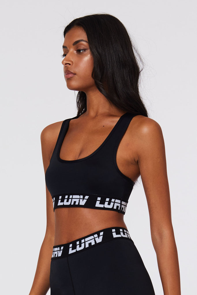 L'urv A-Game Logo Bra